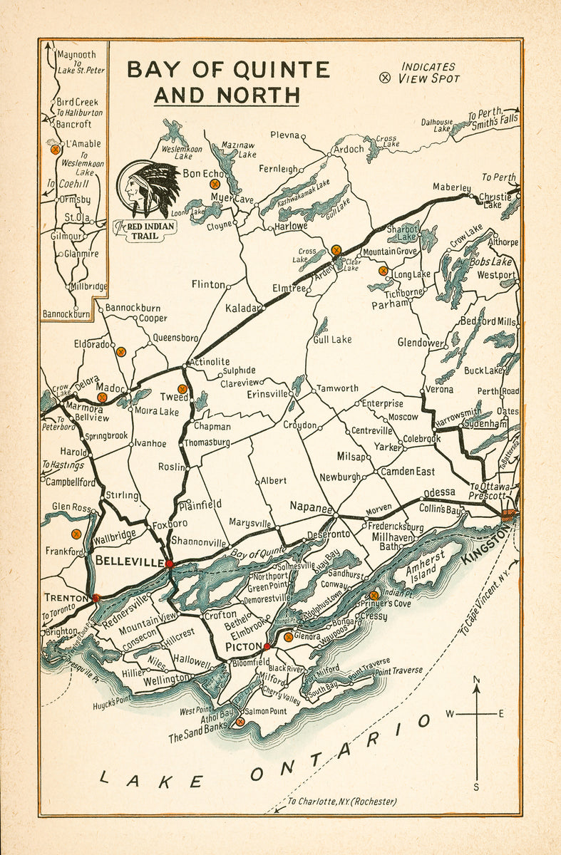Red Indian Trail - Bay of Quinte – Grand Trunk Trading Company