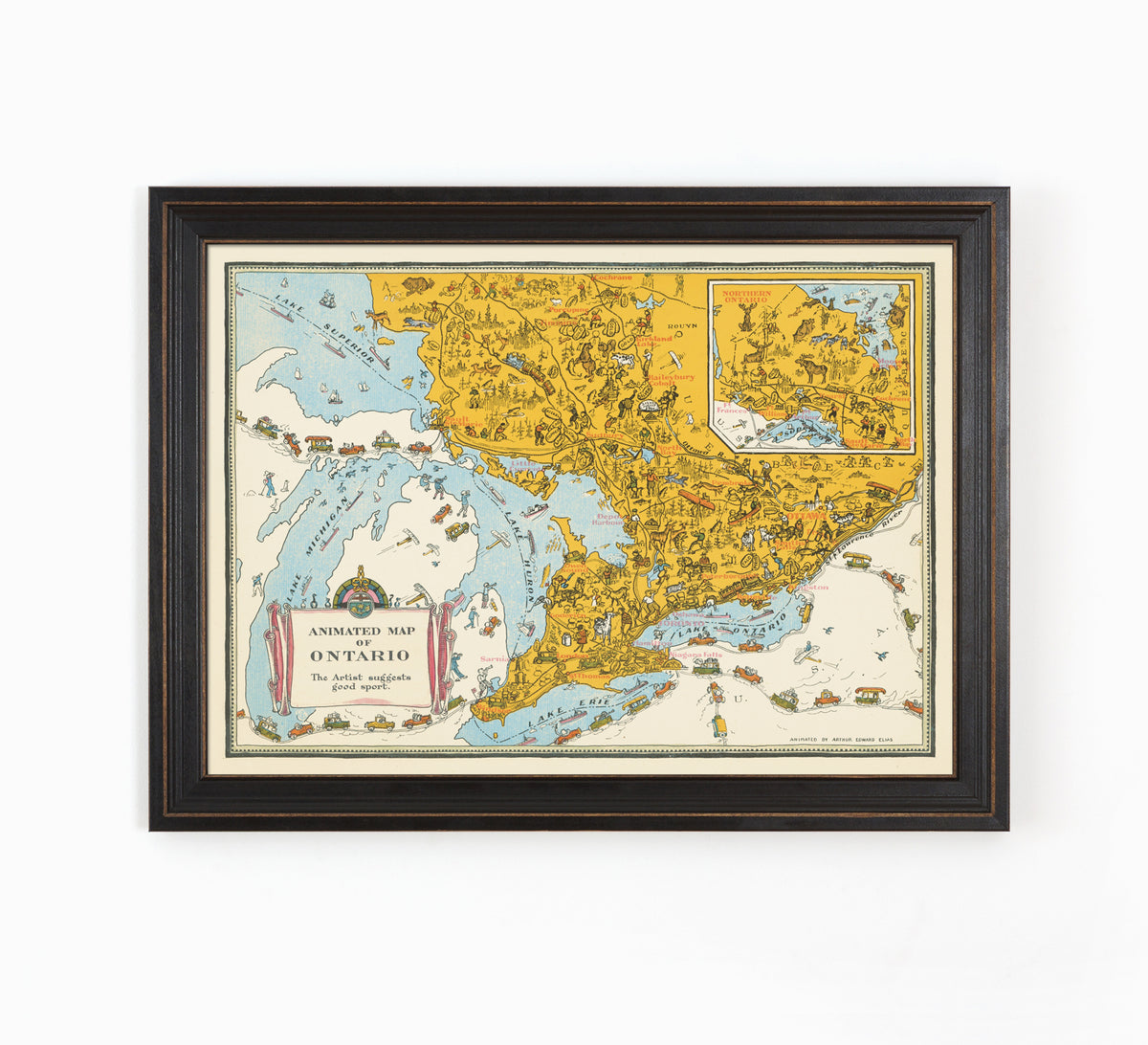 Animated Map of Ontario – Grand Trunk Trading Company